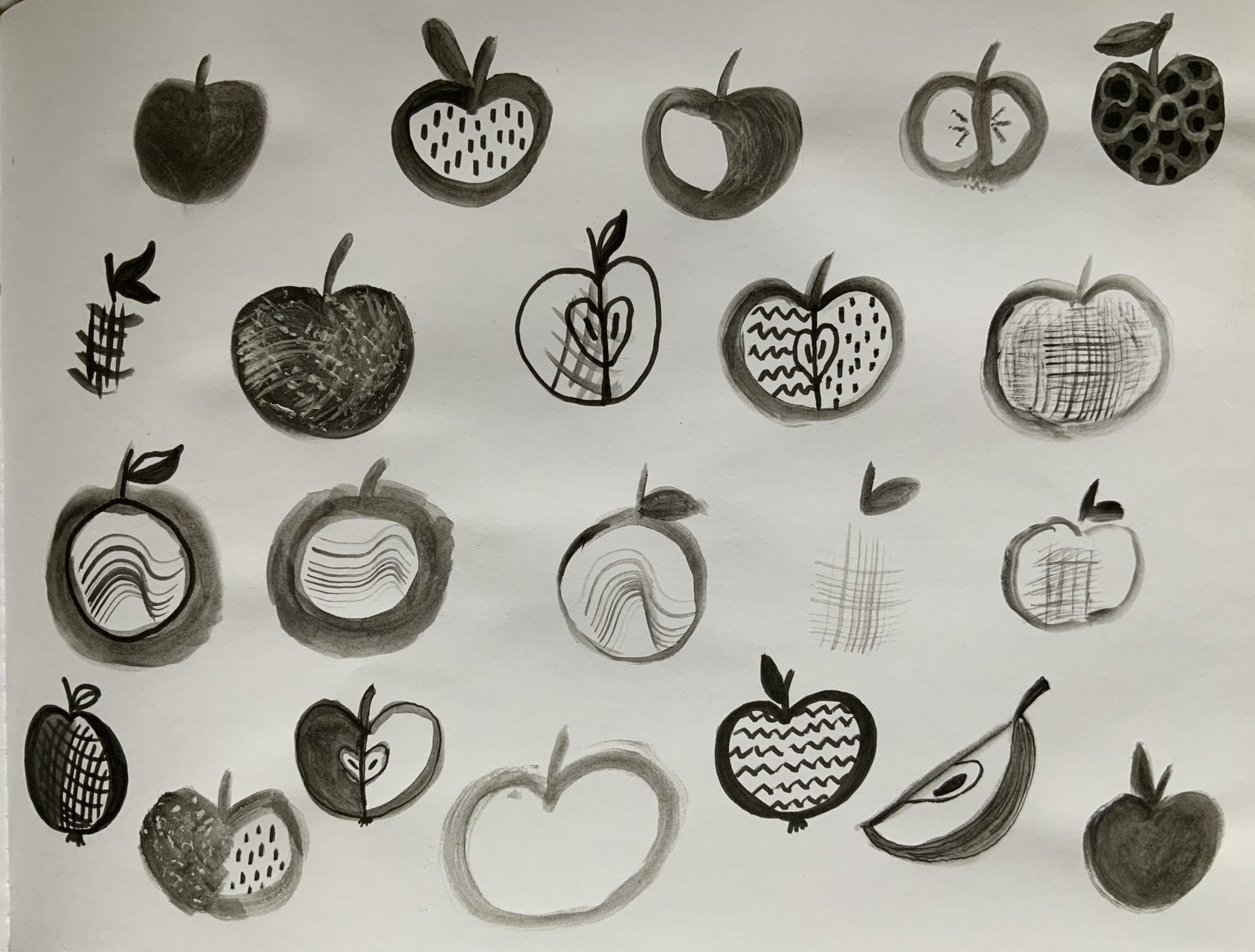 Jeu de dessin N°20 - Dessins stylisés - S'élever par l'Art